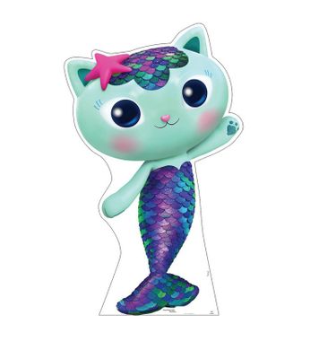 Lifesize Mercat Gabby's Dollhouse Cardboard Cutout