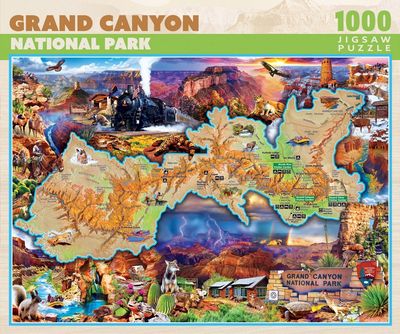 National Parks Grand Canyon 1000 Piece Puzzle