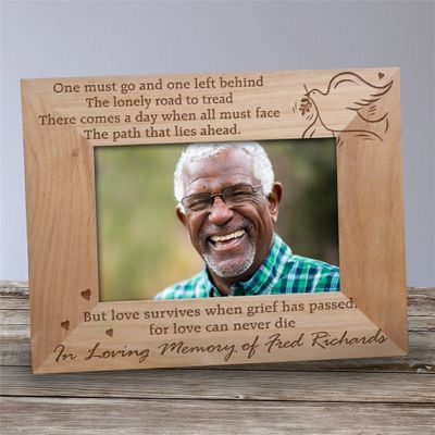 Personalized Always Remembered Memorial Picture Frame