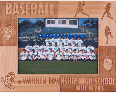 Personalized Baseball Frame, Personalized Wooden Frames