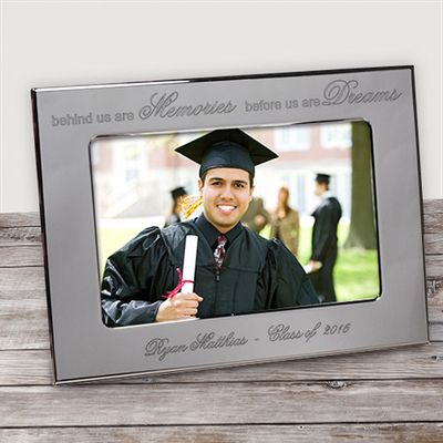 Personalized Silver Graduation Picture Frame