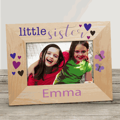 Personalized Sister Picture Frame|Sibling Gifts