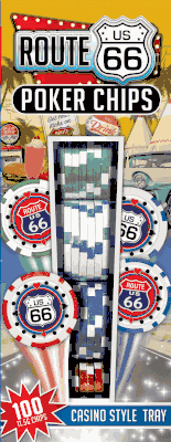Route 66 Poker Chips 100pc