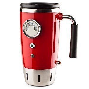 Retro Heated Travel Mug, Heated Mugs