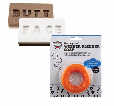 Weener Kleener and Butt Face Soap Gift Set