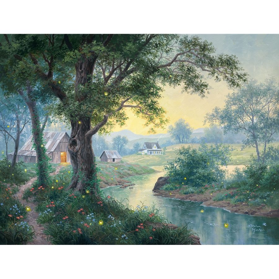 Abraham Hunter Limited Edition Artist Proof Embellished Canvas Giclee ...