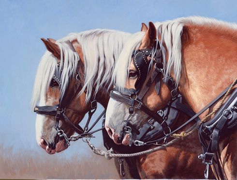 Adeline Halvorson Handsigned and Numbered Limited Edition Print:"Side ...