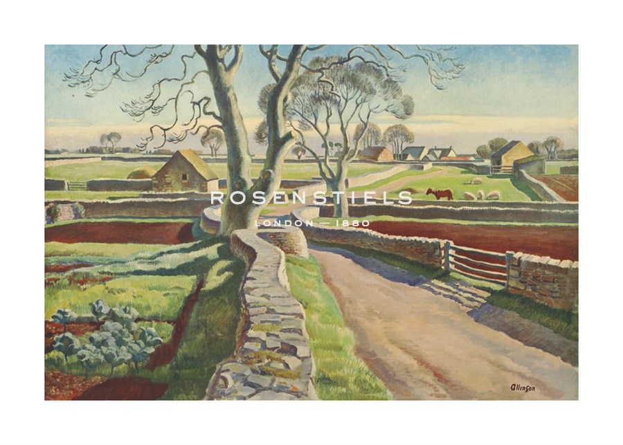Adrian Allinson Hand Numbered Limited Edition Print on Paper :"Cotswold ...