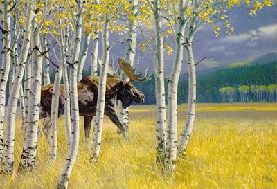 Al Agnew Artist Signed Limited Edition Print:"Breaking Cover" - Al Agnew