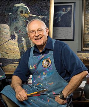 Alan Bean Astronaut Artist Proof Hand-Signed Limited Edition Canvas ...