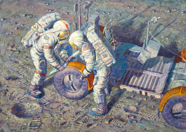 Alan Bean Astronaut Artist Signed Limited Edition Artist Proof Canvas ...
