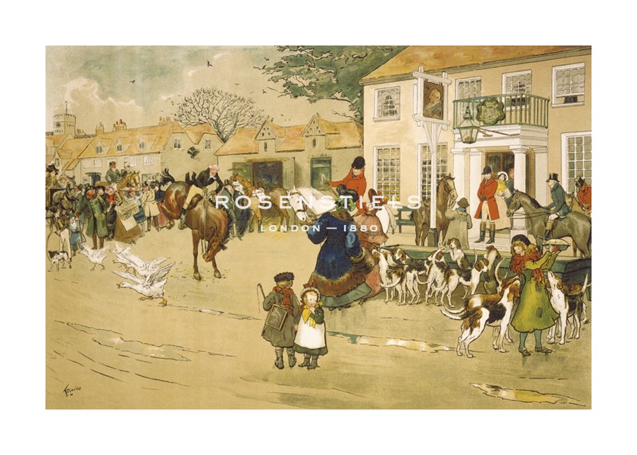 Albert Ludovici Hand Numbered Limited Edition Print on Paper :"The Meet ...