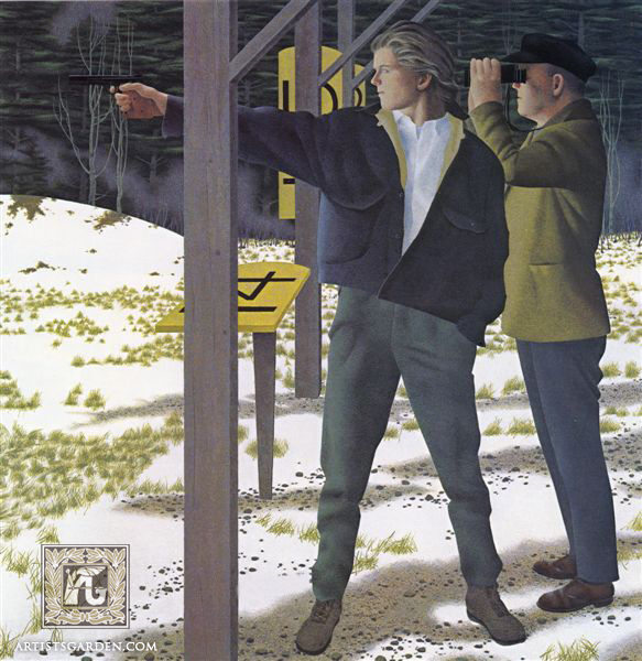 Alex Colville Hand Signed and Numbered Limited Edition Print "Target ...