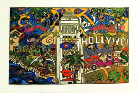 Alex Echo Hand Signed Publisher Proof Lithograph with gold silkscreen ...