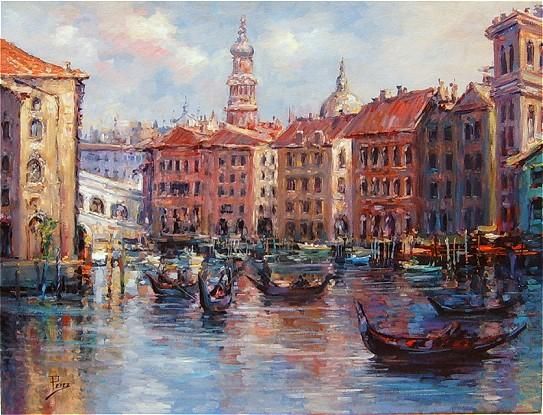 Alex Perez Hand Signed and Numbered Limited Edition Oil on Canvas ...