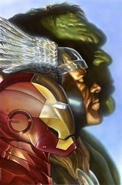 Alex Ross Handsigned and Numbered Limited Edition Giclee:"The First ...