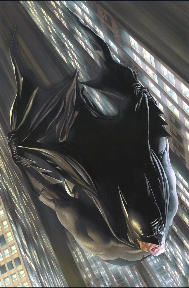 Alex Ross Limited Edition Canvas Giclee:"Batman Miracle on Crime Alley ...