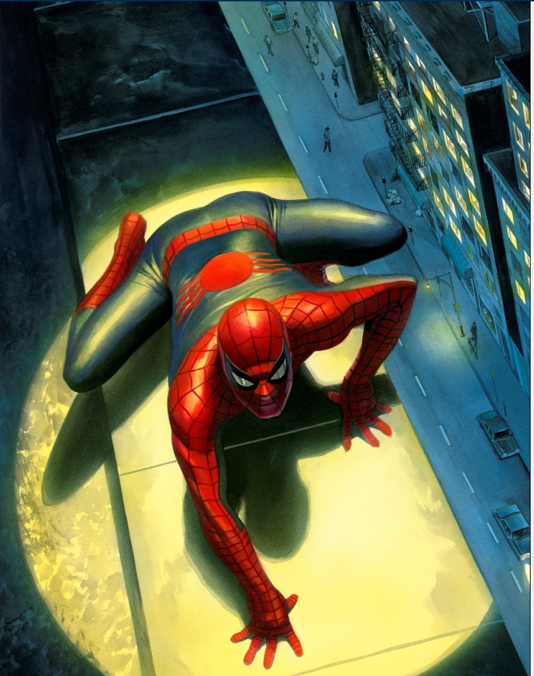 Alex Ross Limited Edition Canvas Giclee:"Spectacular Spider-Man" - Alex ...