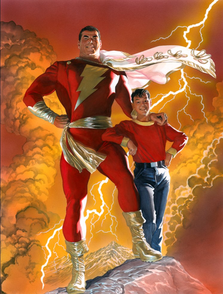 Alex Ross Artist Proof Limited Edition Print: "SHAZAM!" - Alex Ross ...