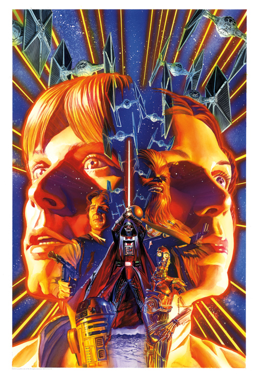 Alex Ross Limited Edition Star Wars Giclee on Paper:"Star Wars #1 ...