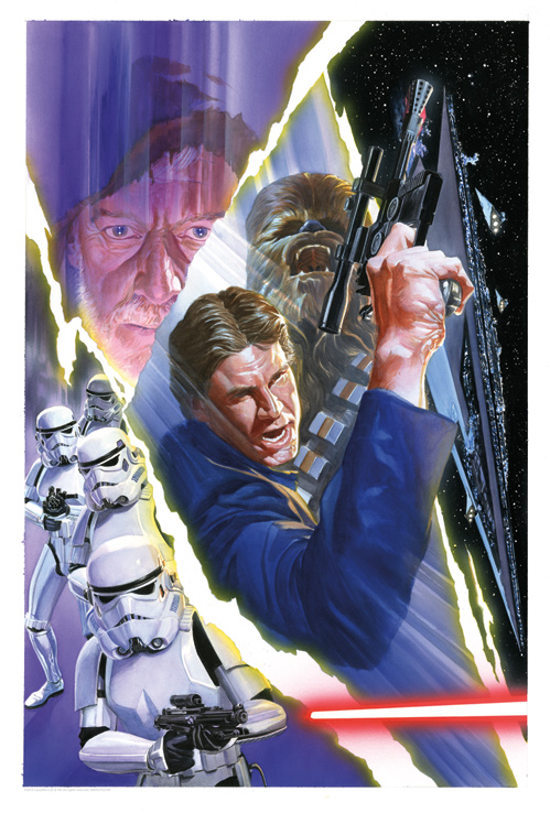 Alex Ross Limited Edition Star Wars Giclee on Paper:"Star Wars #3 ...