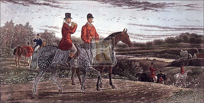 Alfred Sheldon Williams Artist Hand Colored Copper Plate Printed ...