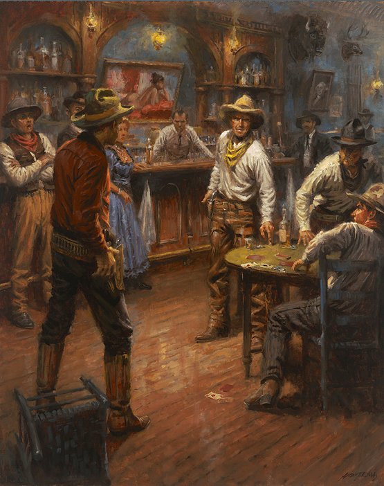 Andy Thomas Artist Signed and Numbered Limited Edition Canvas Giclee ...