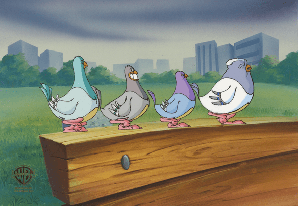 Animaniacs Original Production Cel: "Goodfeathers" - Animaniacs, Hiccup