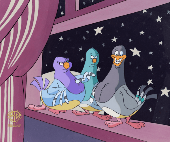 Animaniacs Original Production Cel: "Goodfeathers" - Animaniacs, Nighty ...