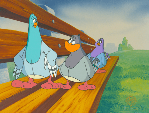 Animaniacs Original Production Cel: "Goodfeathers" - Animaniacs, Hiccup