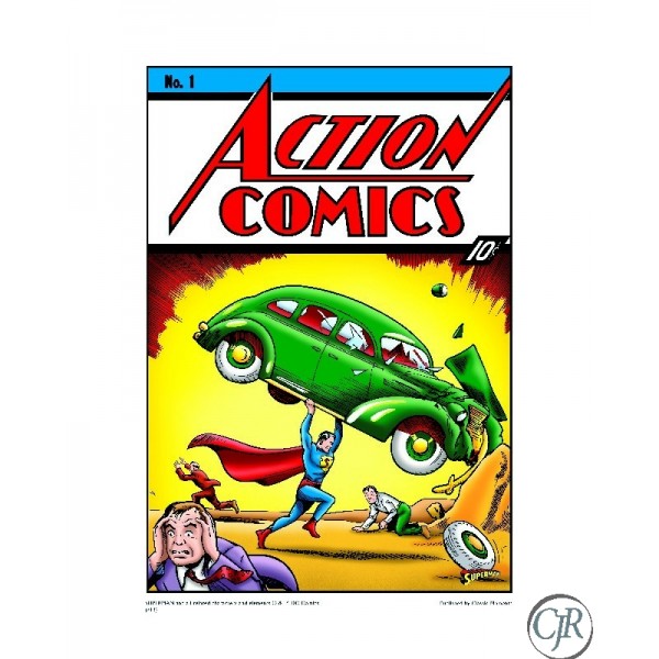 Animation Art Giclee on Paper:"Action Comics" - Animation Art | Ltd Ed ...