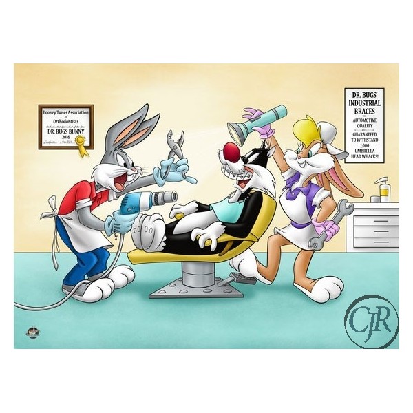 Animation Art Giclee on Paper:"Dr. Bugs Implants" - Animation Art | Ltd ...