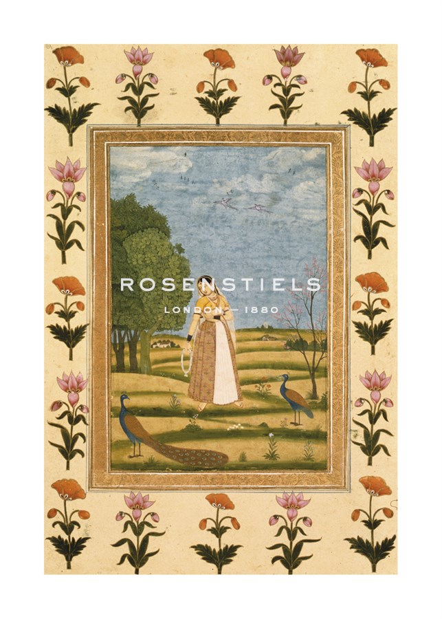 Anonymous Hand Numbered Limited Edition Print on Paper :"Lady With ...