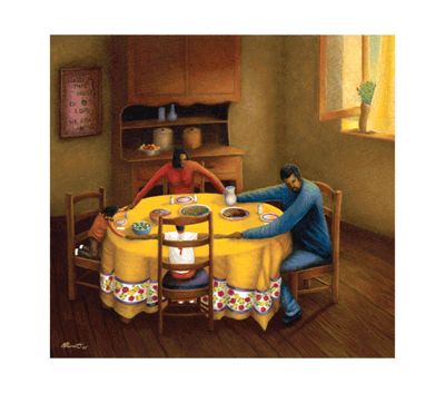 Answerd Stewart Limited Edition Fine Art Print :"Giving Thanks ...