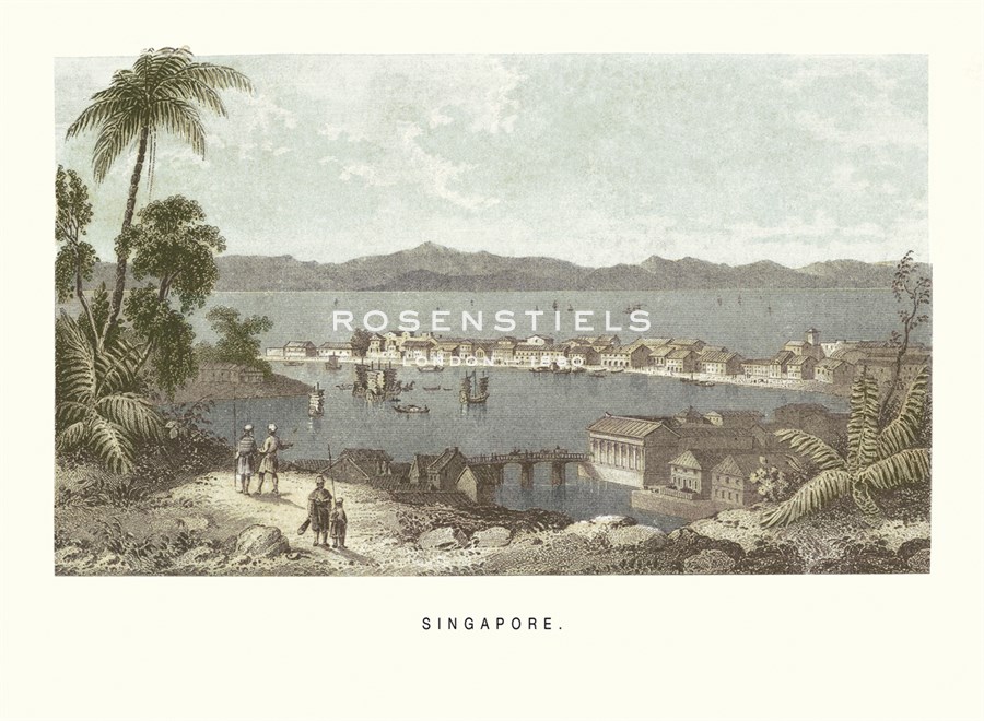 Antique Local Views Hand Numbered Limited Edition Print on Paper ...