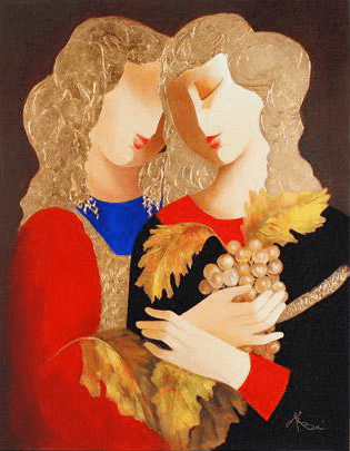 Arbe (Ara Berberyan) Limited Edition Giclée on Canvas: "Be Fruitful" - Arbe