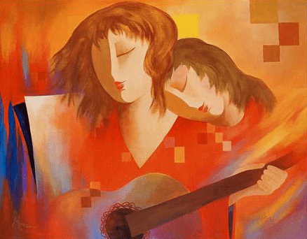 Arbe (Ara Berberyan) Limited Edition Giclée on Canvas: "Forever Friends ...