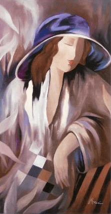 Arbe (Ara Berberyan) Limited Edition Giclée on Canvas: "Peaceful Moment ...