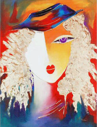 Arbe (Ara Berberyan) Limited Edition Giclée on Canvas: "Ready" - Arbe