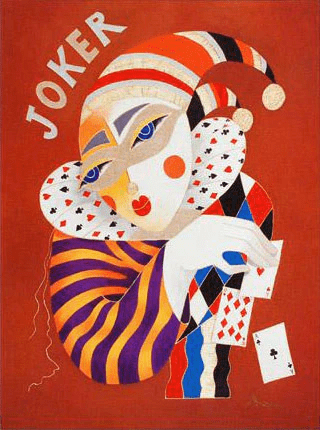 Arbe (Ara Berberyan) Limited Edition Giclée on Canvas: "The Joker is ...