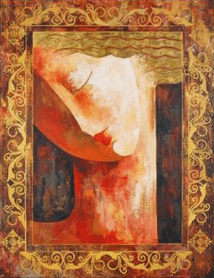 Arbe (Ara Berberyan) Limited Edition Giclée on Canvas: "The Oracle" - Arbe