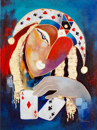 Arbe (Ara Berberyan) Limited Edition Giclée on Canvas: "The Winner" - Arbe