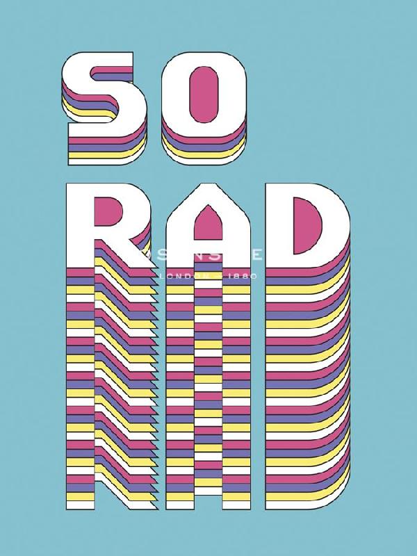 Archie Stone 30 x 40 in. Open Giclee Canvas:"So Rad" - Archie Stone