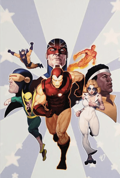 Ariel Olivetti and Marvel Comics Limited Edition Giclée on Stretched ...