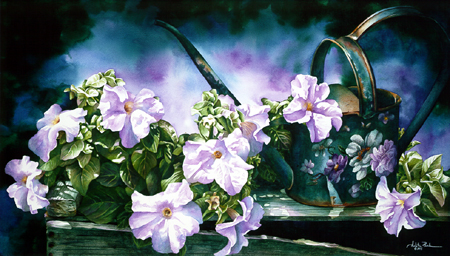 Arleta Pech Limited Edition Paper Giclee:"Faithful Standbys" - Arleta Pech