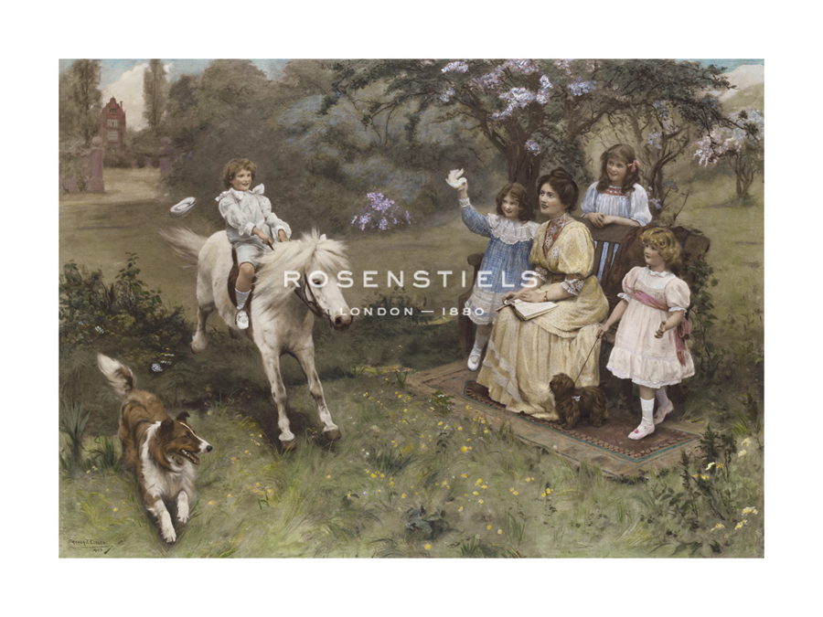 Arthur Elsley Hand Numbered Limited Edition Print on Paper :"Over The ...