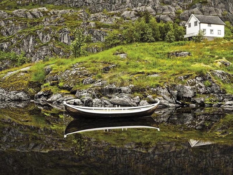Assaf Frank 40 x 30 in. Open Giclee Canvas:"Still Mooring" - Assaf Frank