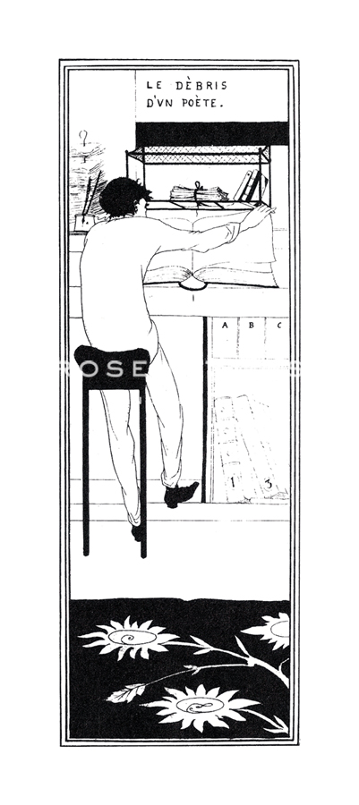 Aubrey Beardsley Hand Numbered Limited Edition Print on Paper :"Le ...