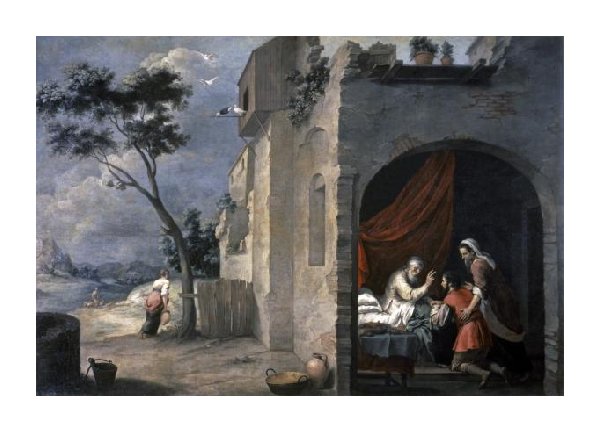 Bartolome Esteban Murillo Fine Art Open Edition Giclée:"Isaac Blesses ...