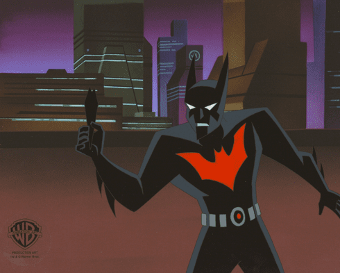 Batman Beyond Original Production Cel: "Batman" - Batman Beyond, Spellbound